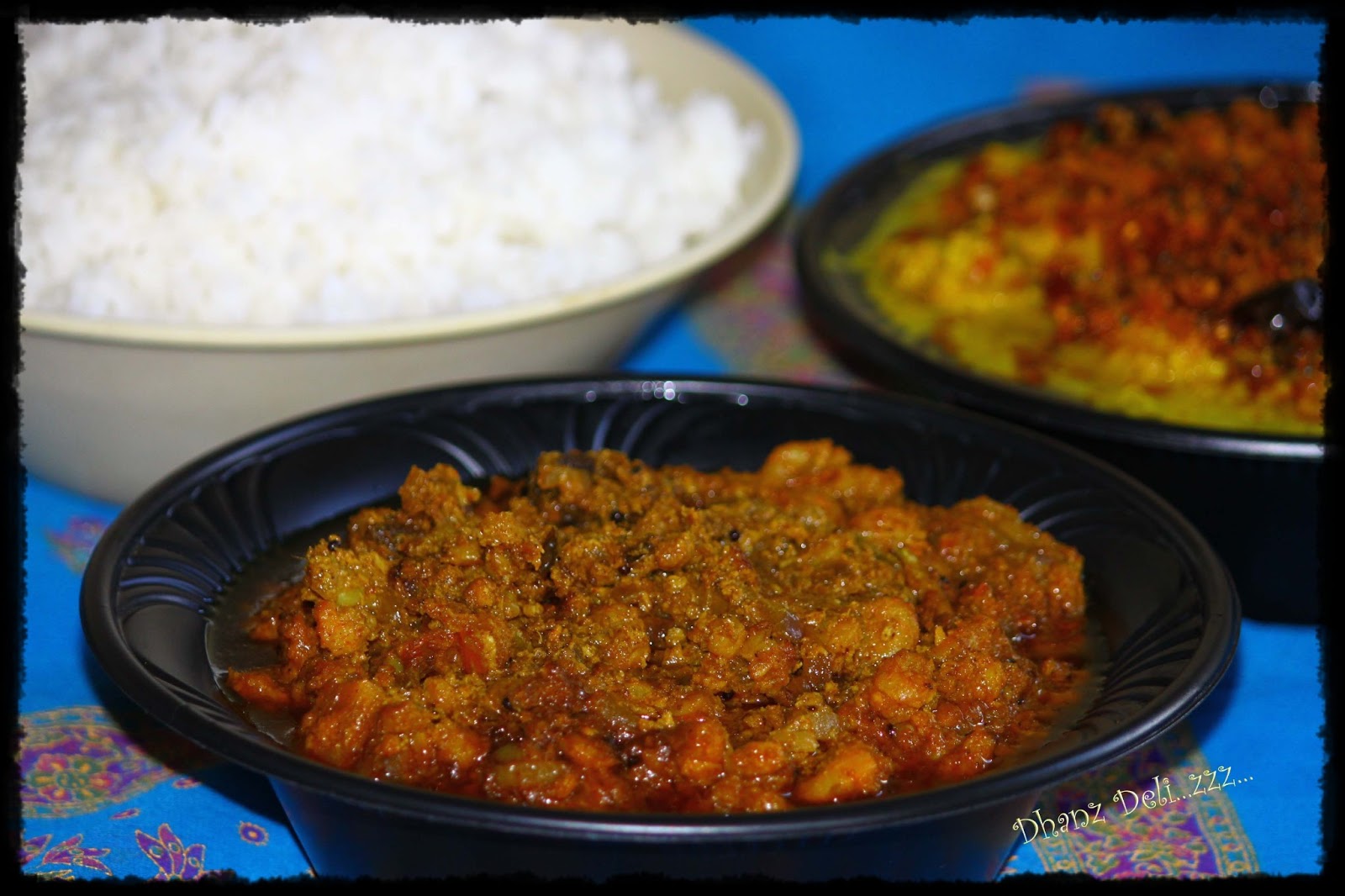 Dhanz Deli...zzz.....: Pacha Chemmeen Curry (Shrimp in thick coconut paste)