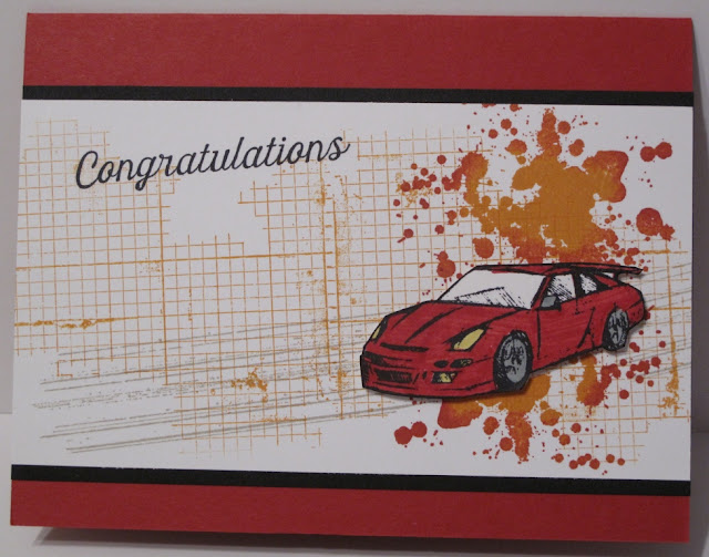 Craft Room Stamper: Racing Car Card Share - Stampin' Up!