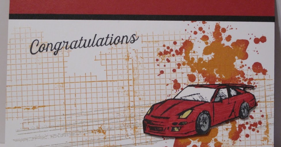 Craft Room Stamper: Racing Car Card Share - Stampin' Up!
