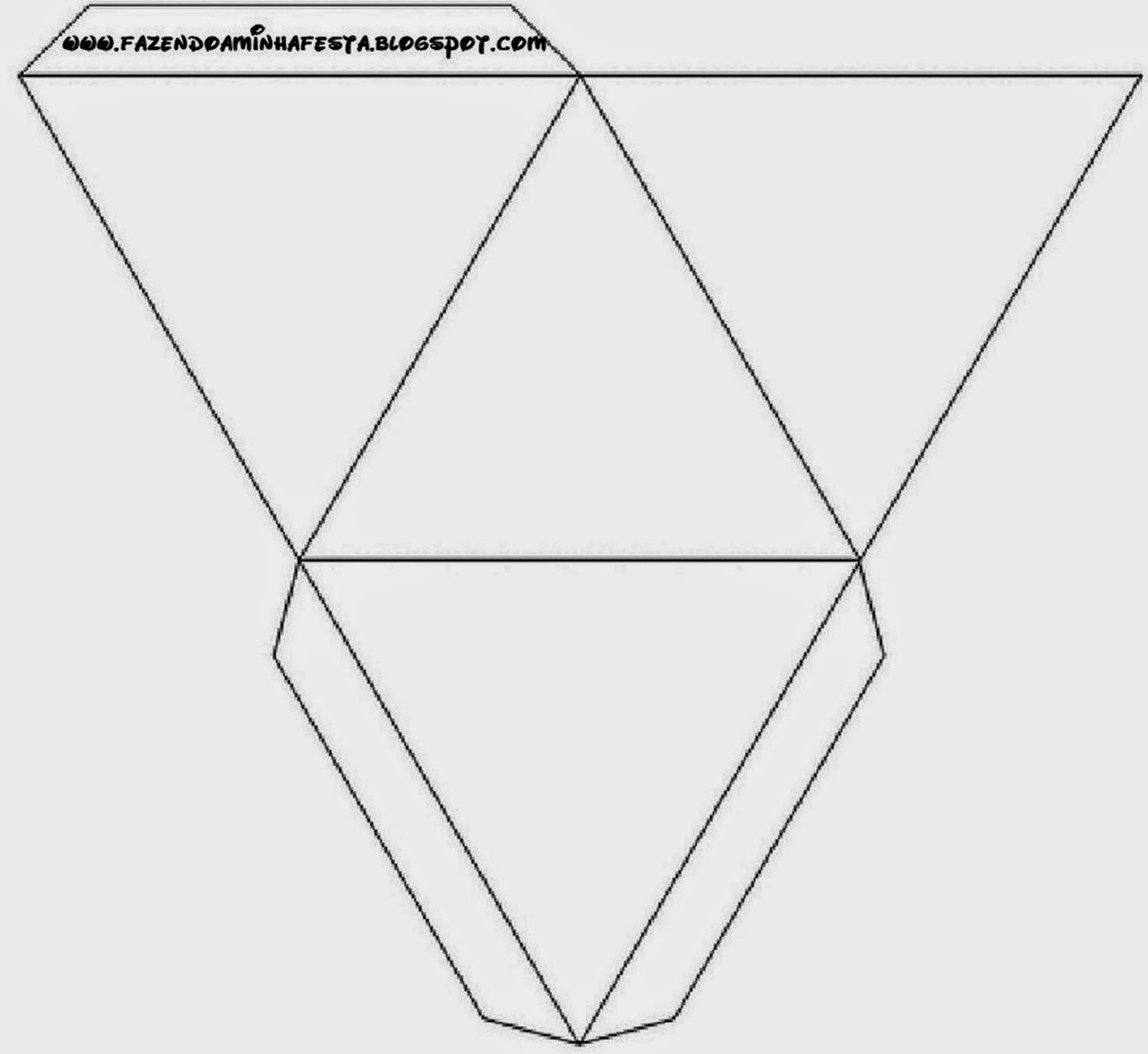 Piramide Triangular Para Armar