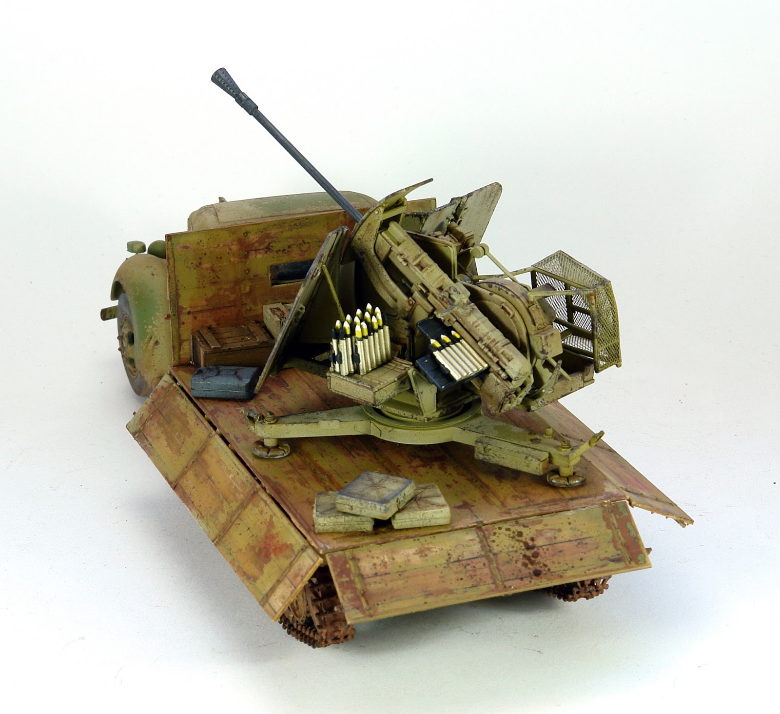 FCModeltips . Federico Collada: Ford V3000S/SS M Maultier / Flak 43