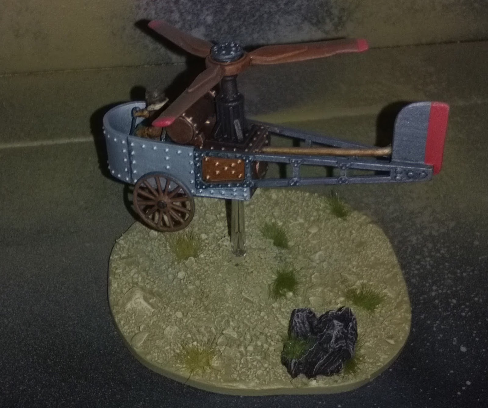 Dannoc's wargaming blog: Ironclad Miniatures steam rotocoptor