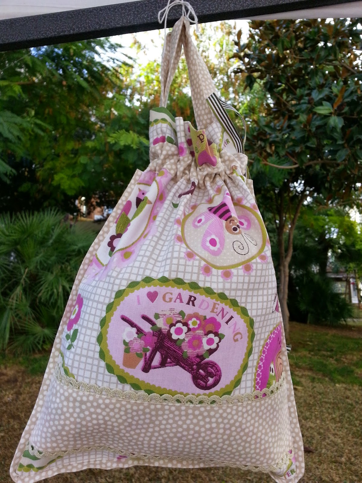 Creaciones Elyser: Talegas infantiles para la merienda