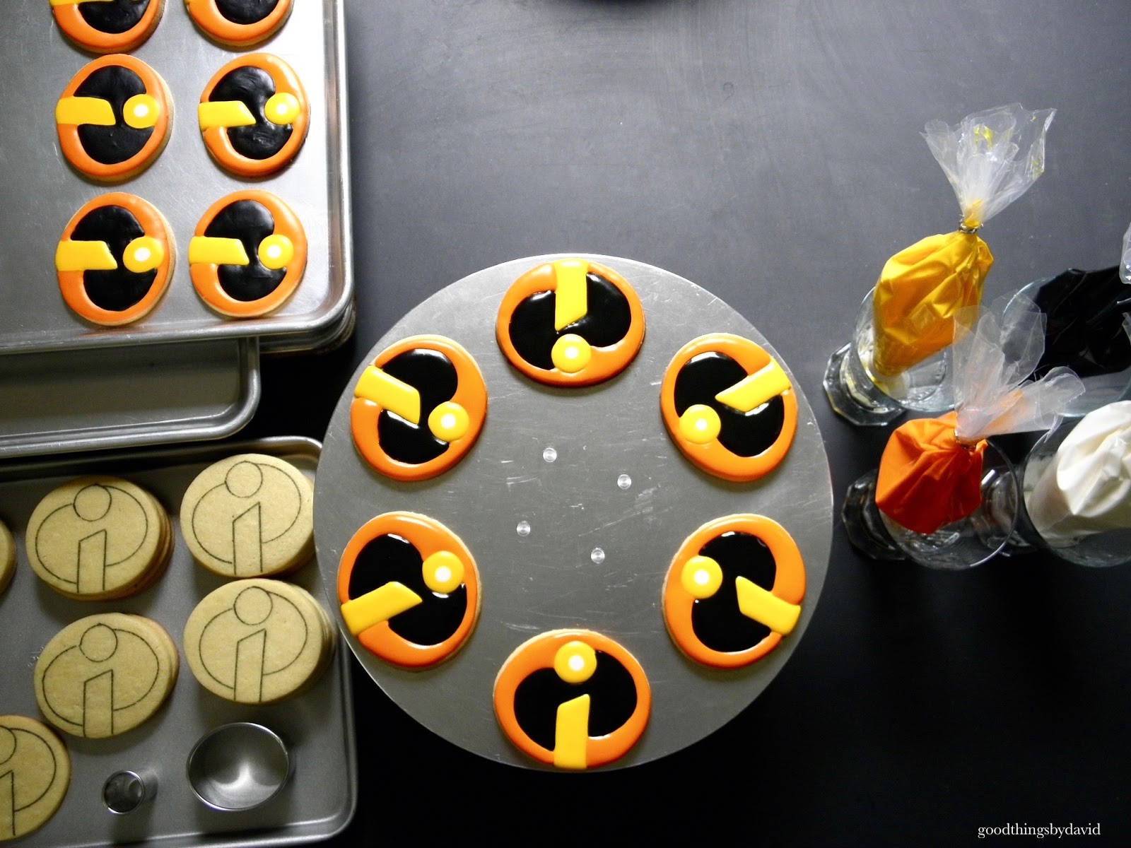 'The Incredibles' Sugar Cookies