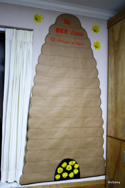 Beehive Bulletin Board for Primary - Victorious View