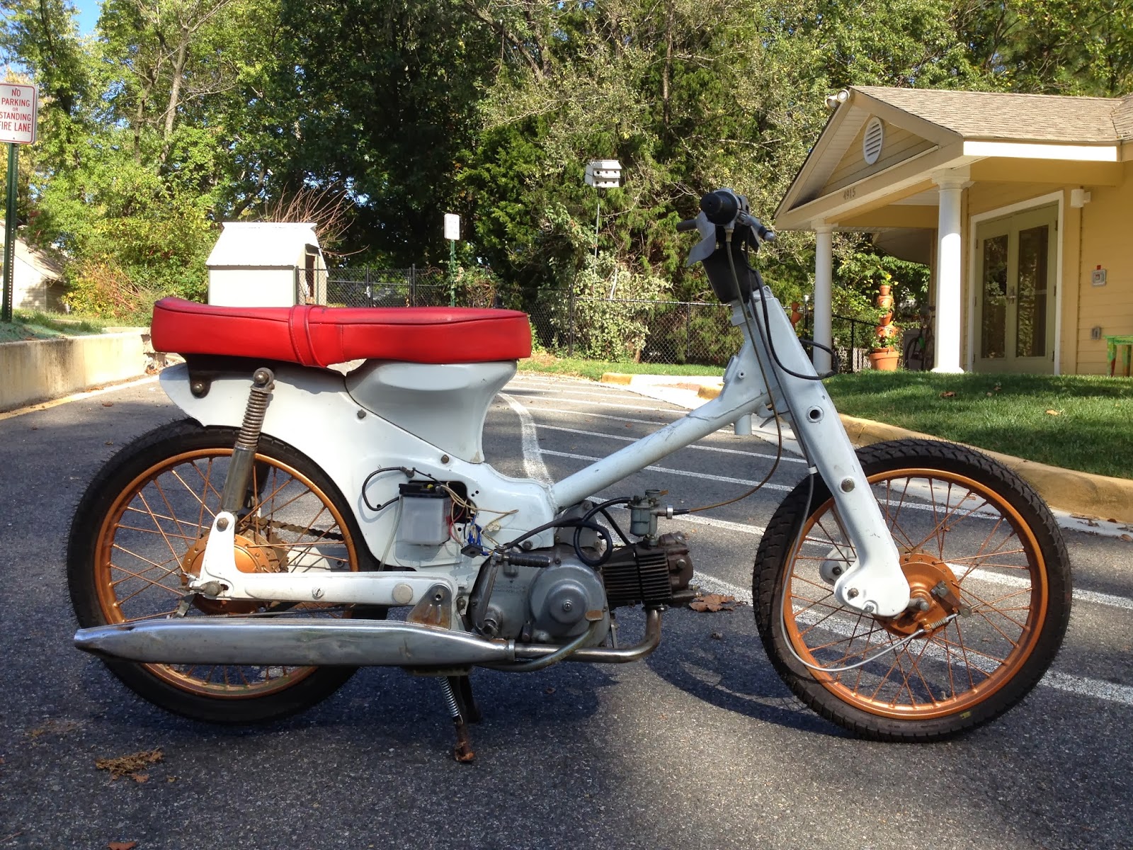 1967 C100 Project Build - C90Club.co.uk