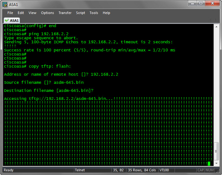 Cisco ASA & ASDM en GNS3 - Seguridad y Redes