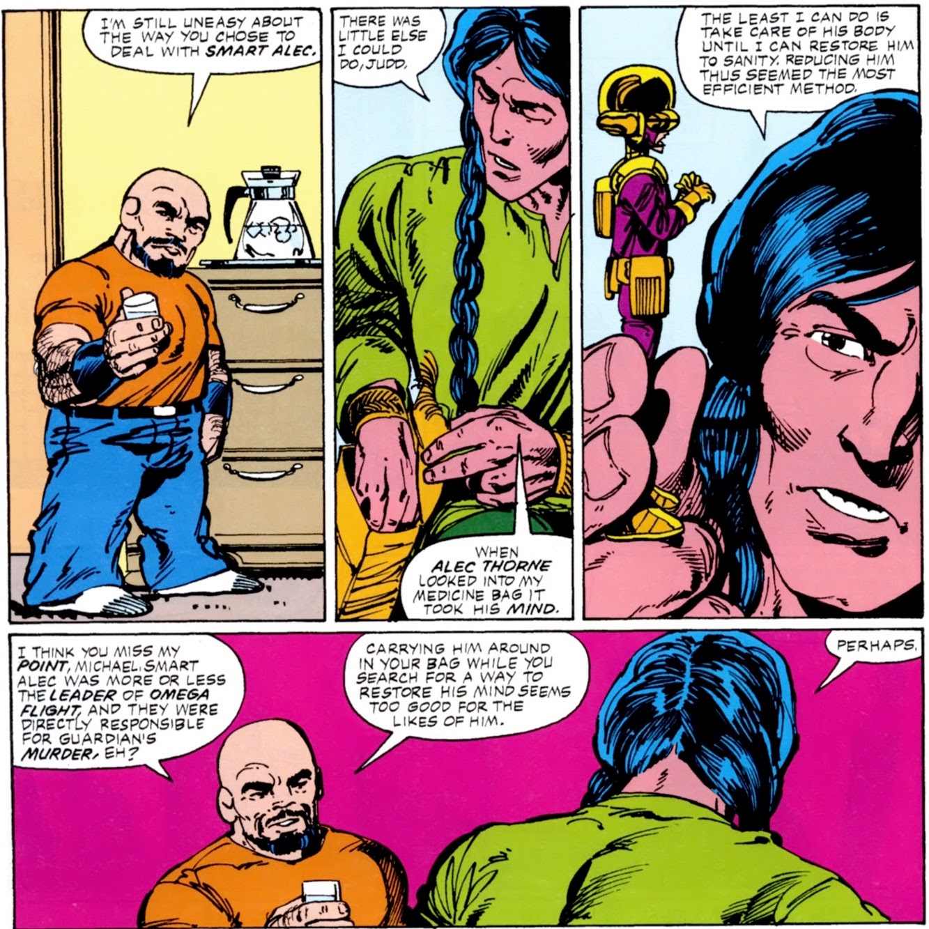 Marvel Comics of the 1980s: 1984: Alpha's Beta Flight part I: Picking ...