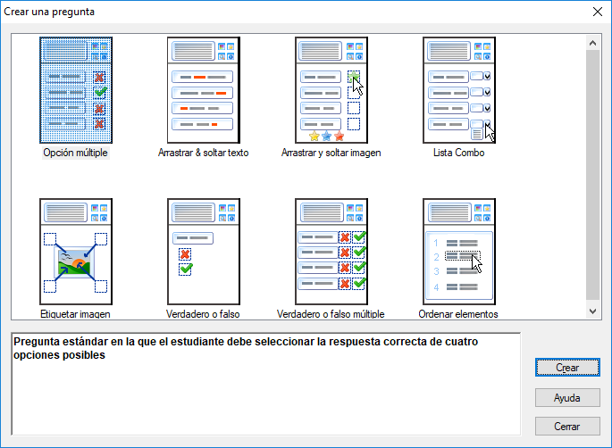 7.2.1.1.1 OPCION MULTIPLE