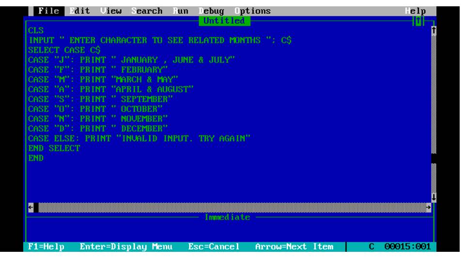 Computer Knowledge And Tips Qbasic Multiple Choice And Sub Procedures Class Vii