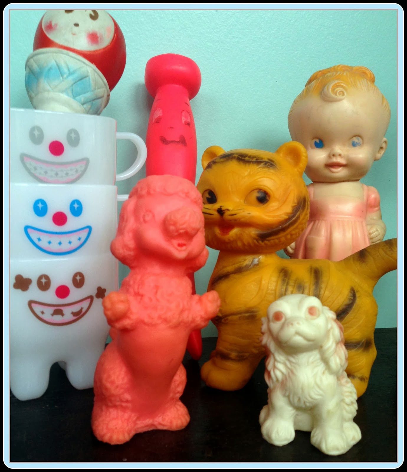 Hello Doll Face: Collections - Vintage Rubber Toys