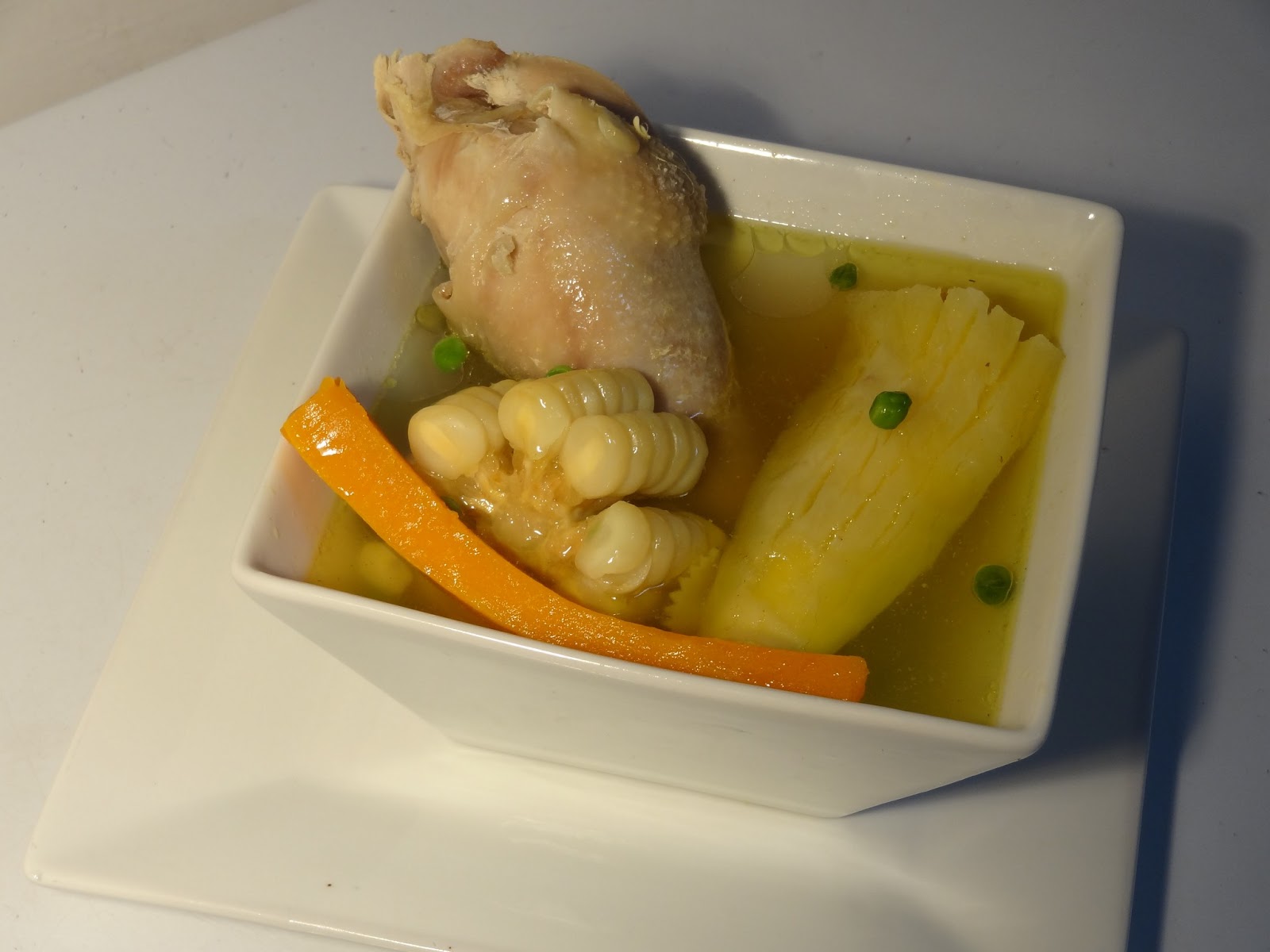 mi pasión por comer: Receta: Sopa de gallina