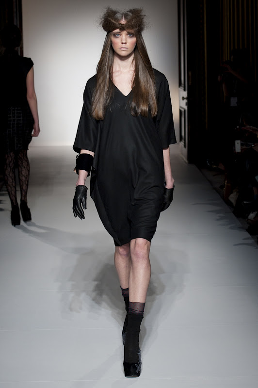 frumpy to funky: Francesca Marotta AW12 Catwalk show at London Fashion Week