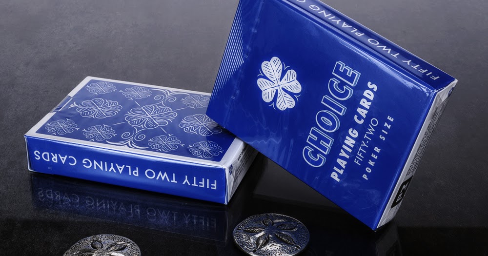 News: Blue Choice Playing Cards Now Available!