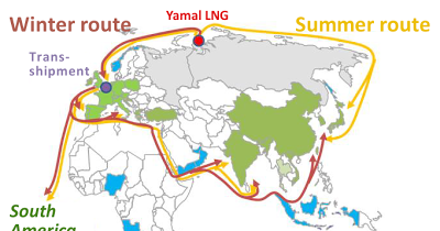 Eco R Geo: First tanker for Yamal LNG starts voyage over Northern Sea Route