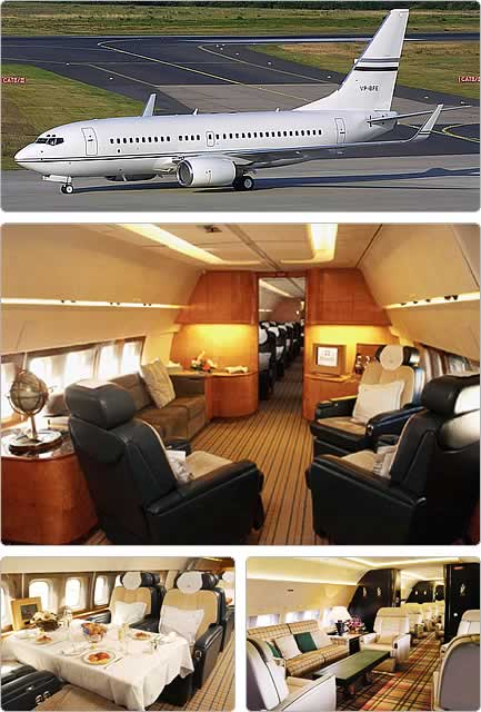 A Company Jet From Boeing Displays You Have Arrived | World Wide Travel