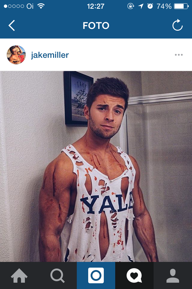 Jake Miller e seu Instagram.