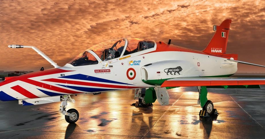 Asian Defence News: Aero India 2017 - BAE-HAL Joint Advanced Hawk