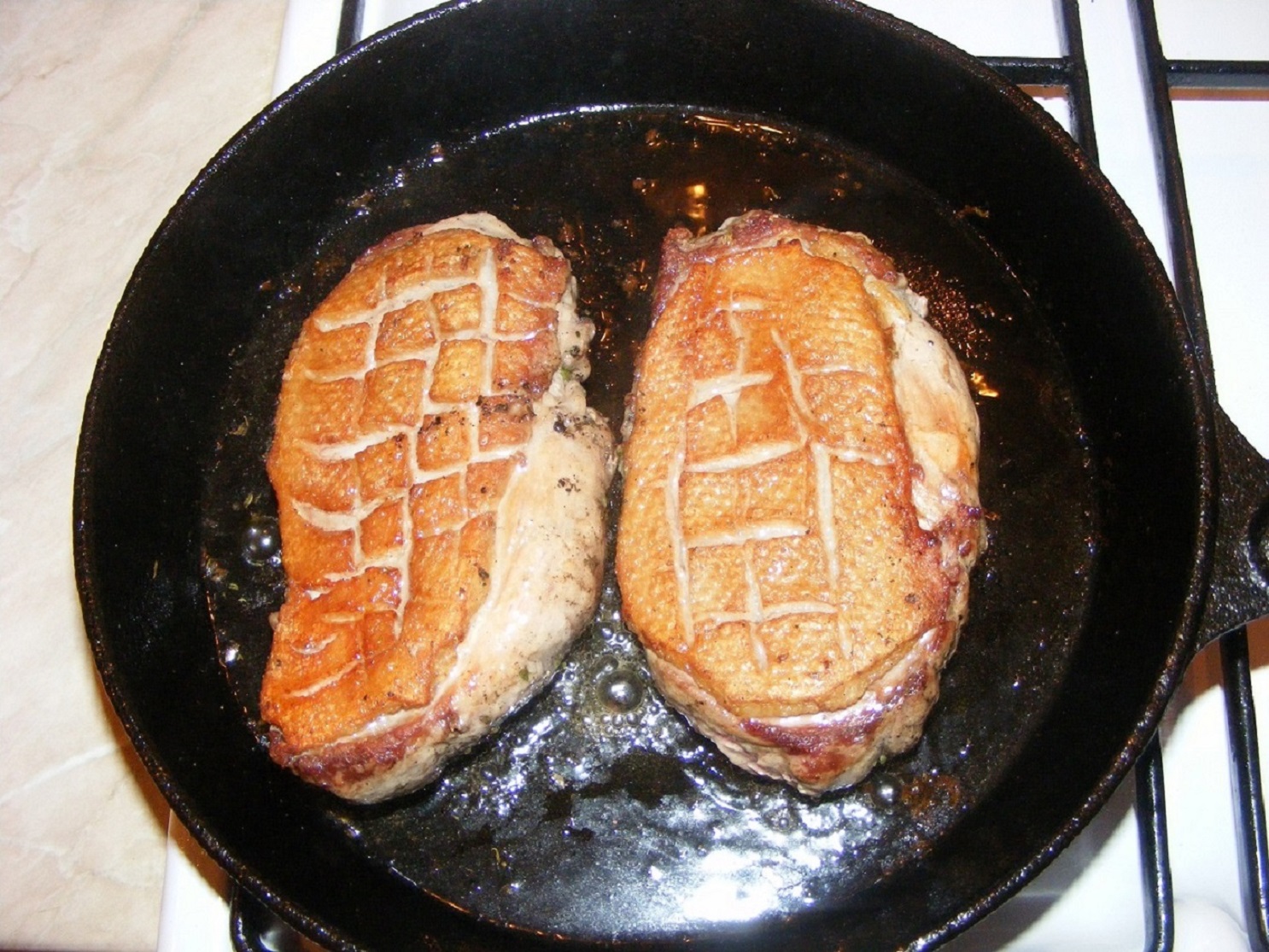 Piept de rata cu sos de portocale | Preparatedevis.ro