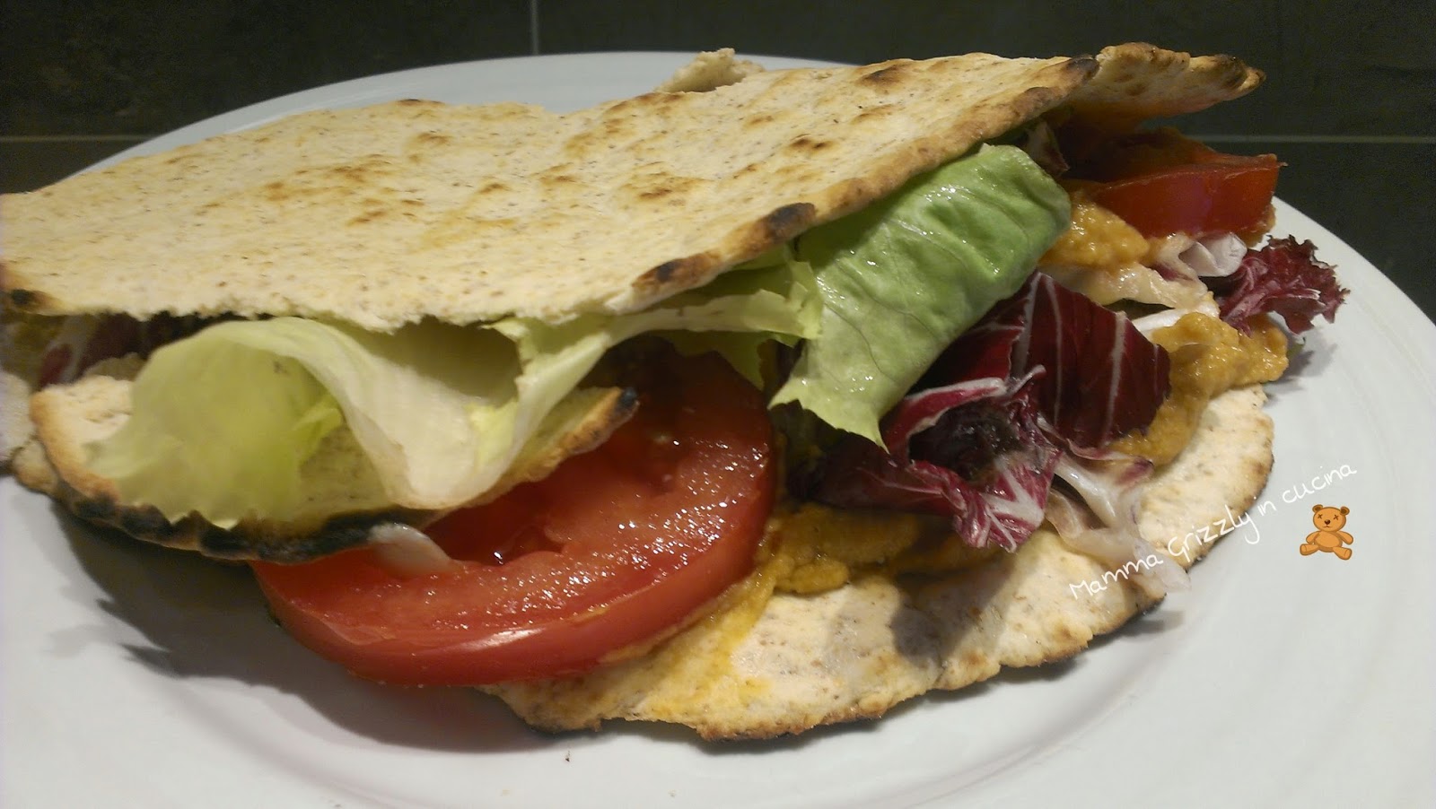 Mamma Grizzly in cucina: PIADINA RUSTICA PRONTA IN 10 MINUTI! vegana