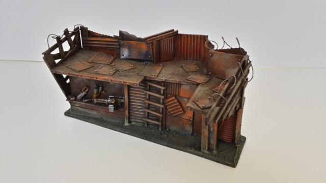 Another wargaming blog: Ork fortifications for Warhammer 40K or Gorkamorka
