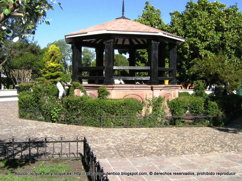 Aculco, lo que fue y lo que es: El kiosco