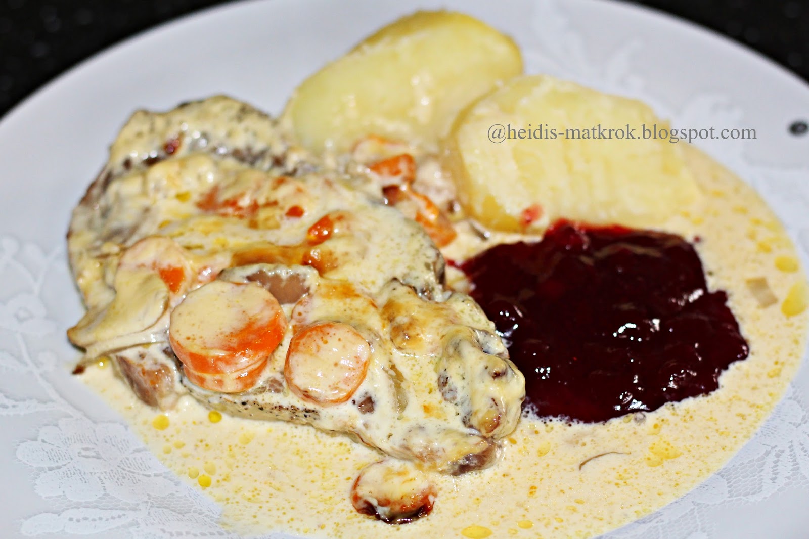 Koteletter i stekeovn – Sminkespeil