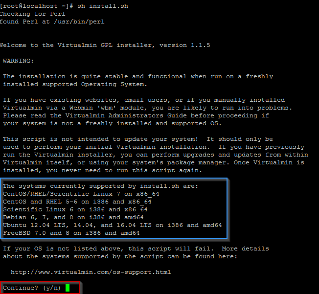 How To Install Webmine Virtualmin Centos 7 Networkstip Networking