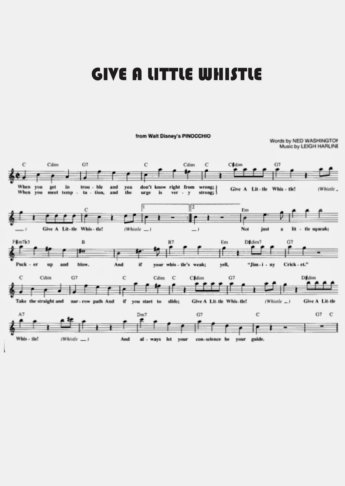 Adriano Dozol - Dicas, Partituras e Vídeos - Teclado | Piano: Pinocchio ...