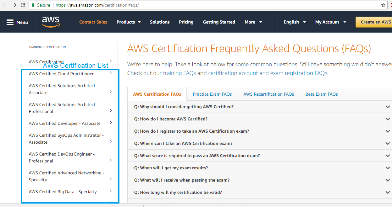 Virtualization The Future: AWS Certification FAQs and Certification Details