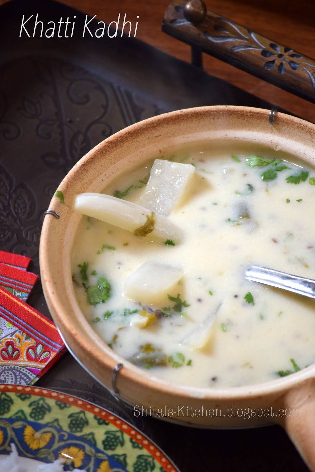 Shital's-Kitchen: Khatti Kadhi