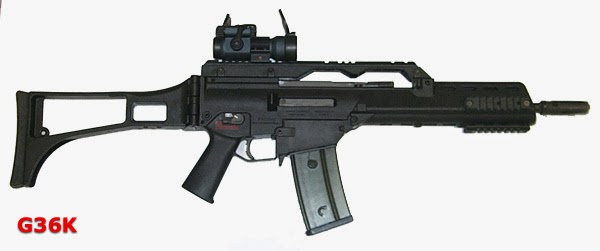 WARFARE Blog: HECKLER & KOCH G-36. A qualidade alemã na forma de um ...