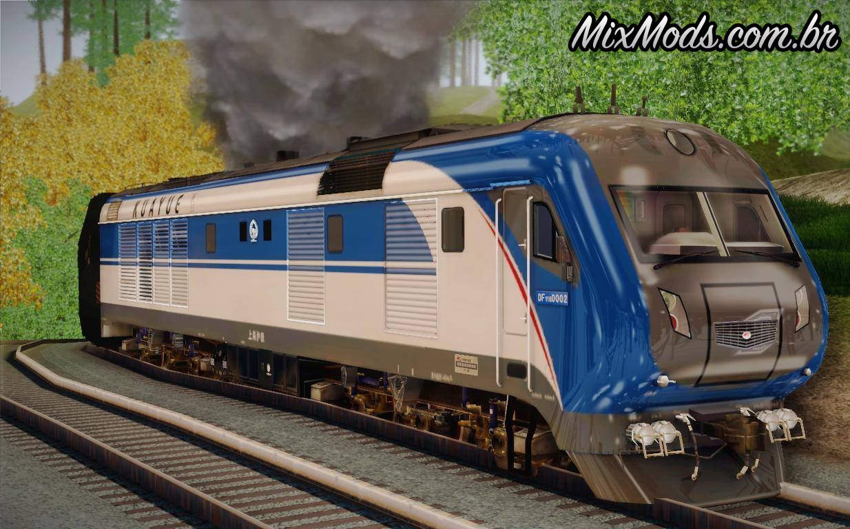 Trem Locomotiva DF11G - MixMods - Mods para GTA SA e outros