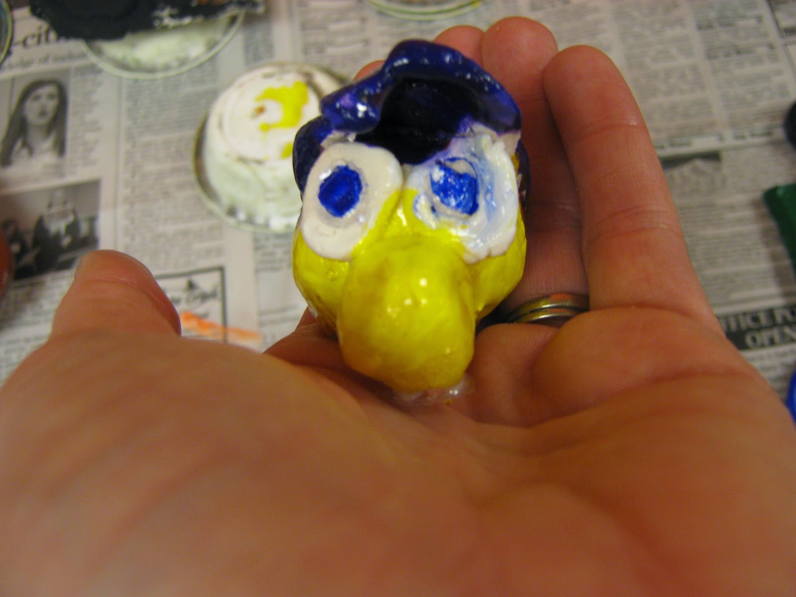 Art in the Middle...school: Cartoons in Clay