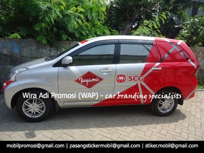Contoh Sticker Branding Mobil Jakarta