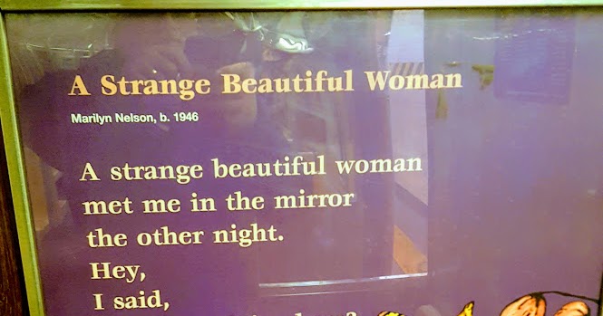 BillyBlog: Poetry in Motion: A Strange Beautiful Woman, by Marilyn Nelson
