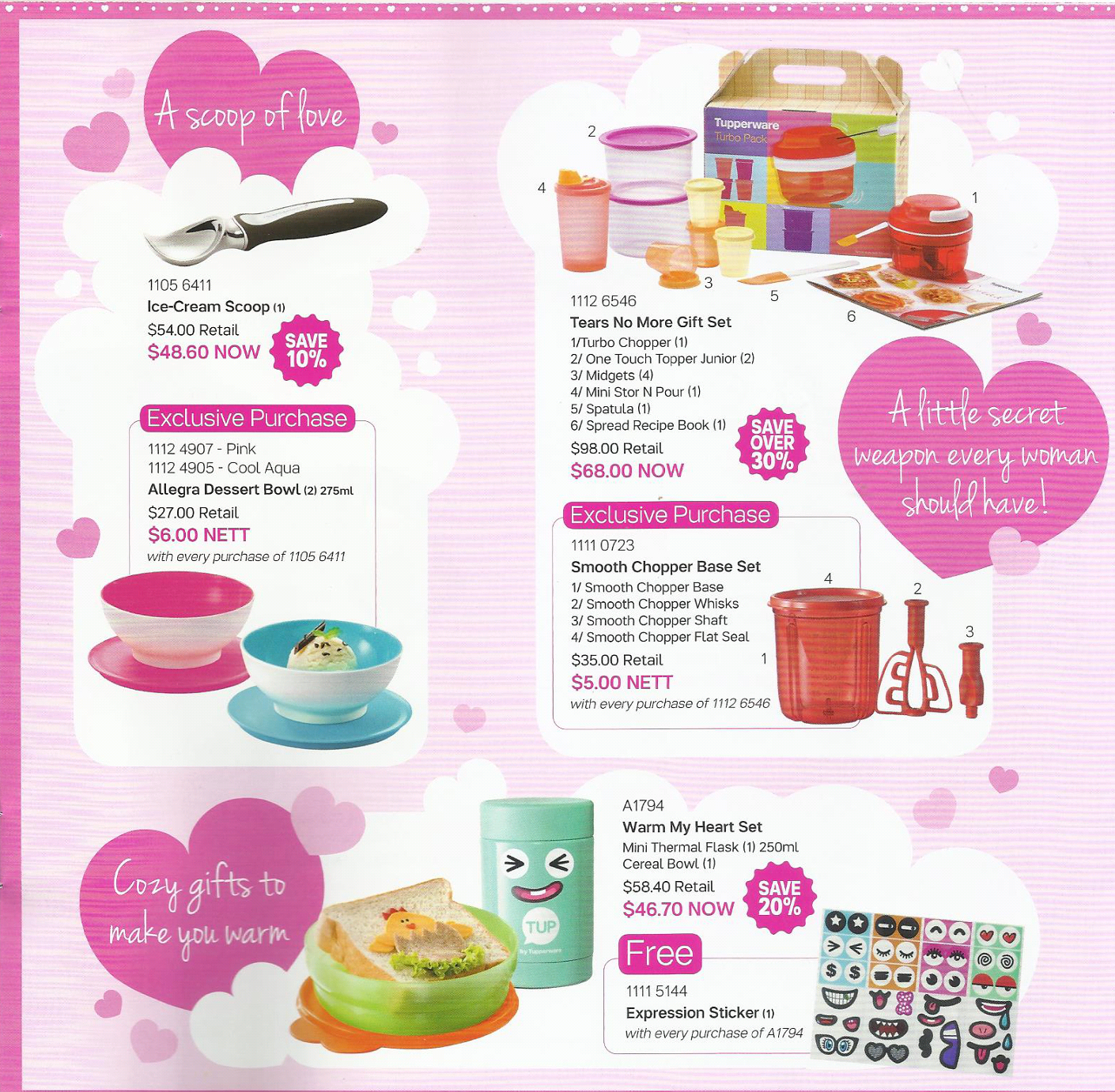 SHARE THE GIFT: Tupperware special promo : 1 - 28 Feb 2017