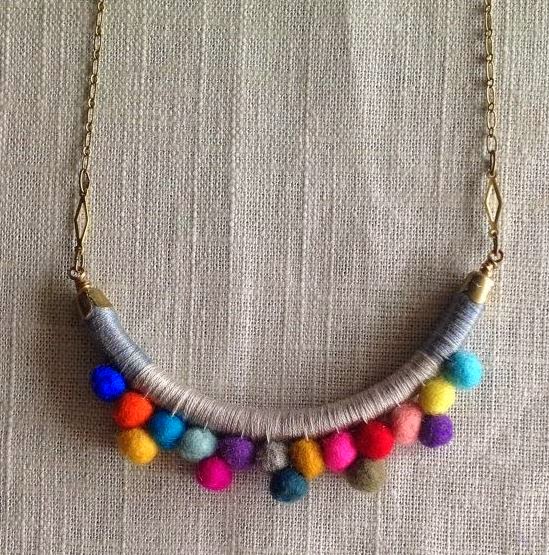 The Trend Spot: TREND: Pom Pom Jewelry