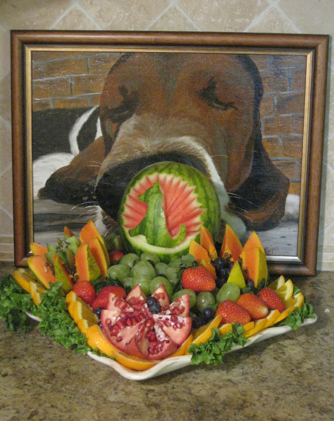 Fruit Platter Can Say It: For the animal lovers