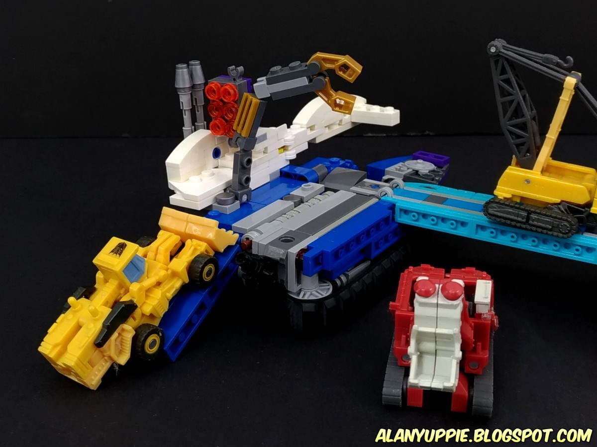 Alanyuppie's LEGO Transformers: LEGO Masterforce Overlord v2 ,Part 1 of ...