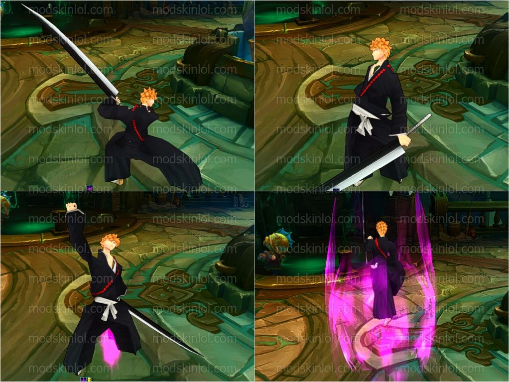 Mod Skin Master Yi Ichigo Kurosaki - Mod Skin Lol