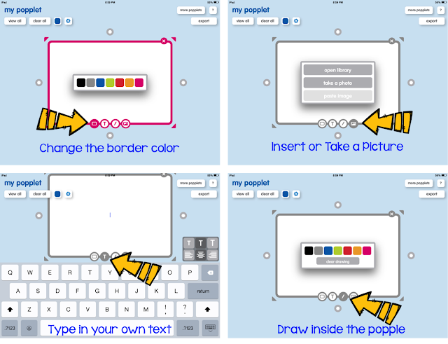 Using Popplet in the Classroom - 3rd Grade Pad