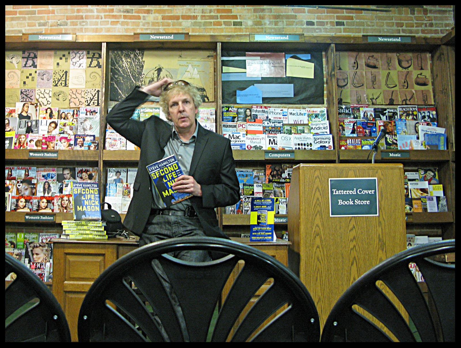 David Hoyt's Blog: Steve Hamilton makes A Denver Appearance