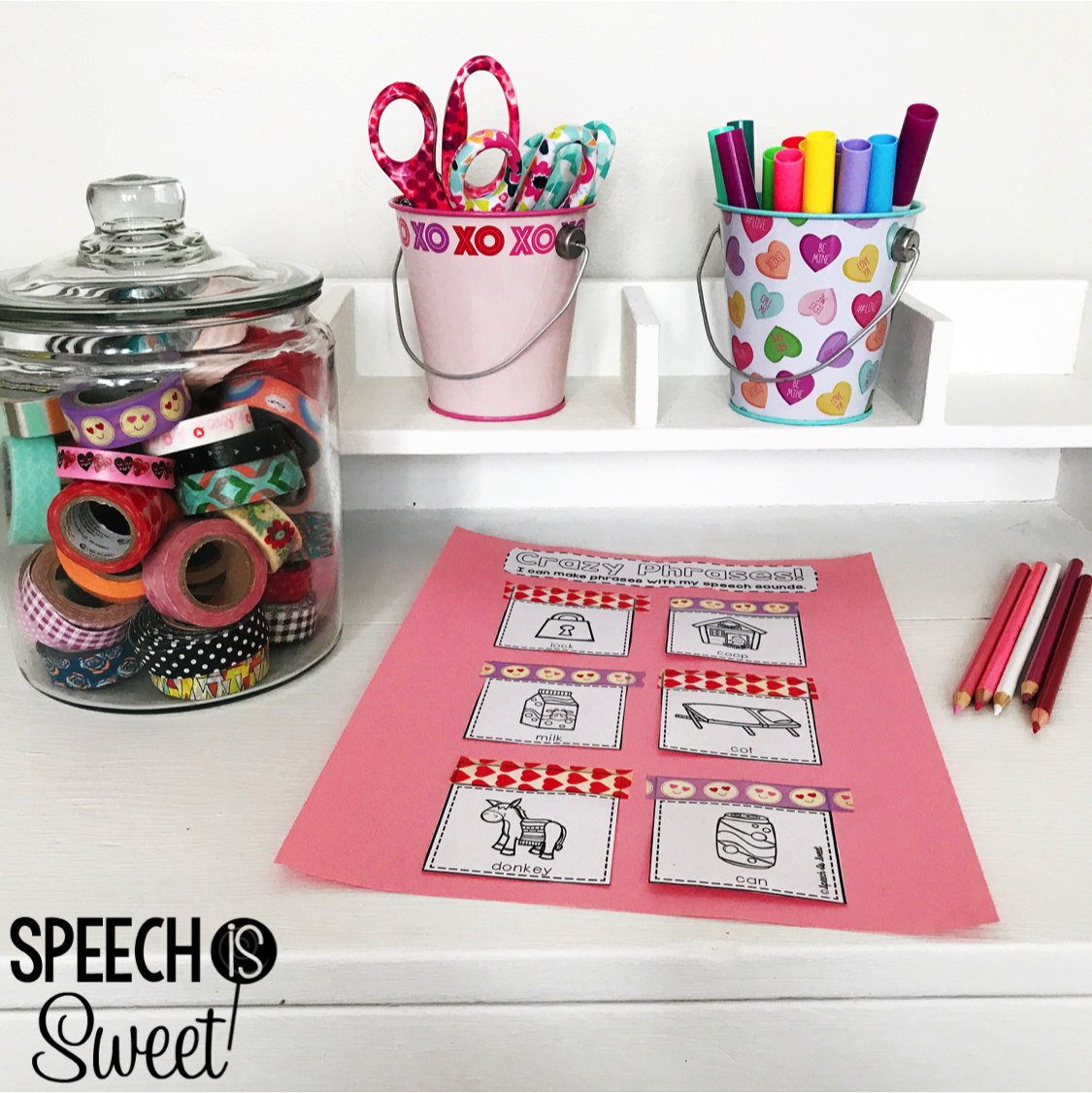 Valentine's Day Theme in Speech Therapy! - Speech is Sweet