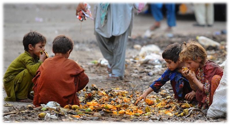 The dark face of India: Poverty