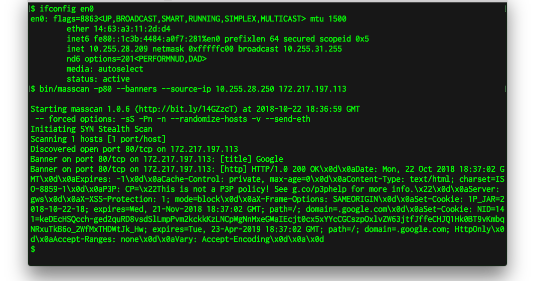 Errata Security: Masscan as a lesson in TCP/IP