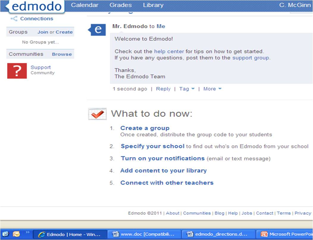 Learning Web 2.0 for VCS Educators: Thing 14: Edmodo: Social networks ...