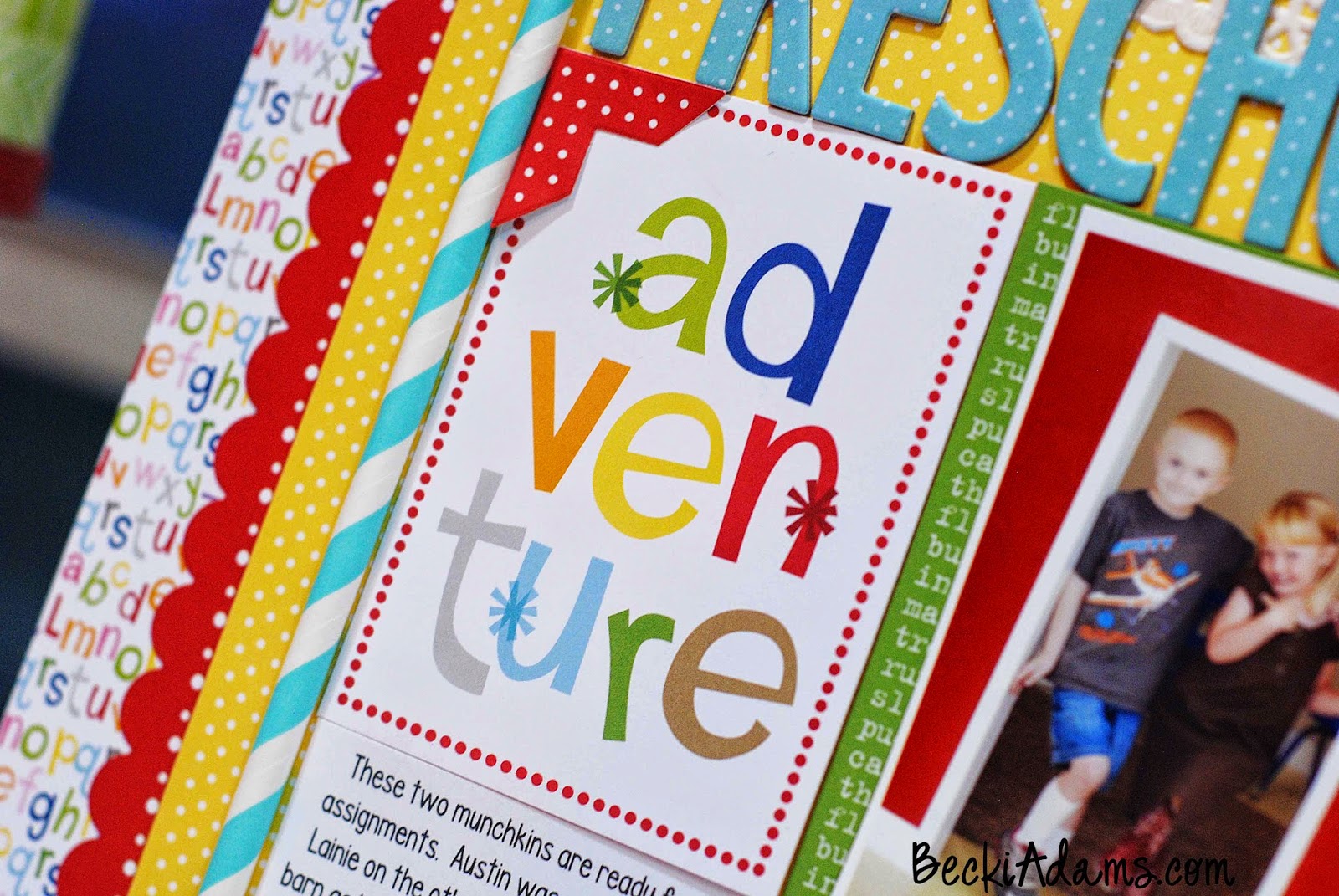 Becki Adams: Preschool Tutorial Video