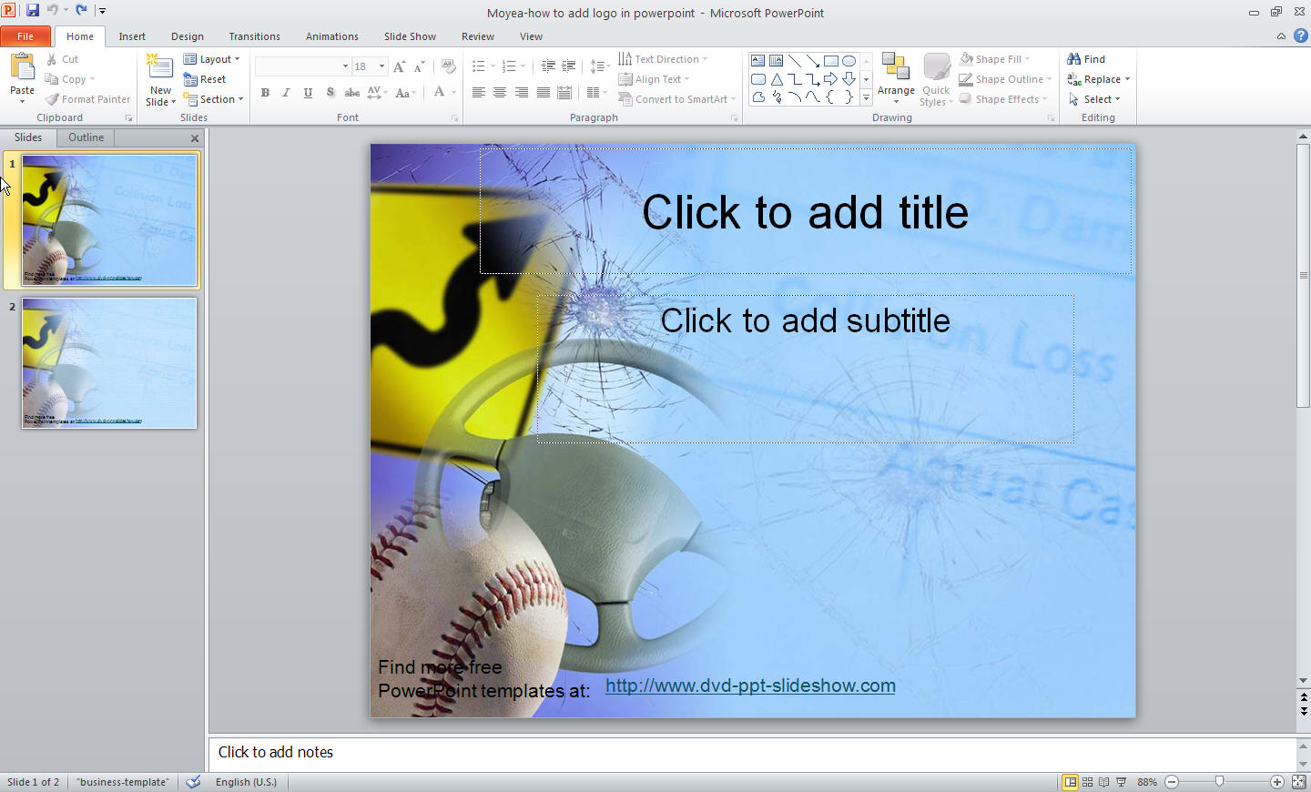 How To Add Your Own Logo On PowerPoint Presentaions PPT Garden How To Add Your Own Logo On PowerPoint Presentaions PPT Garden